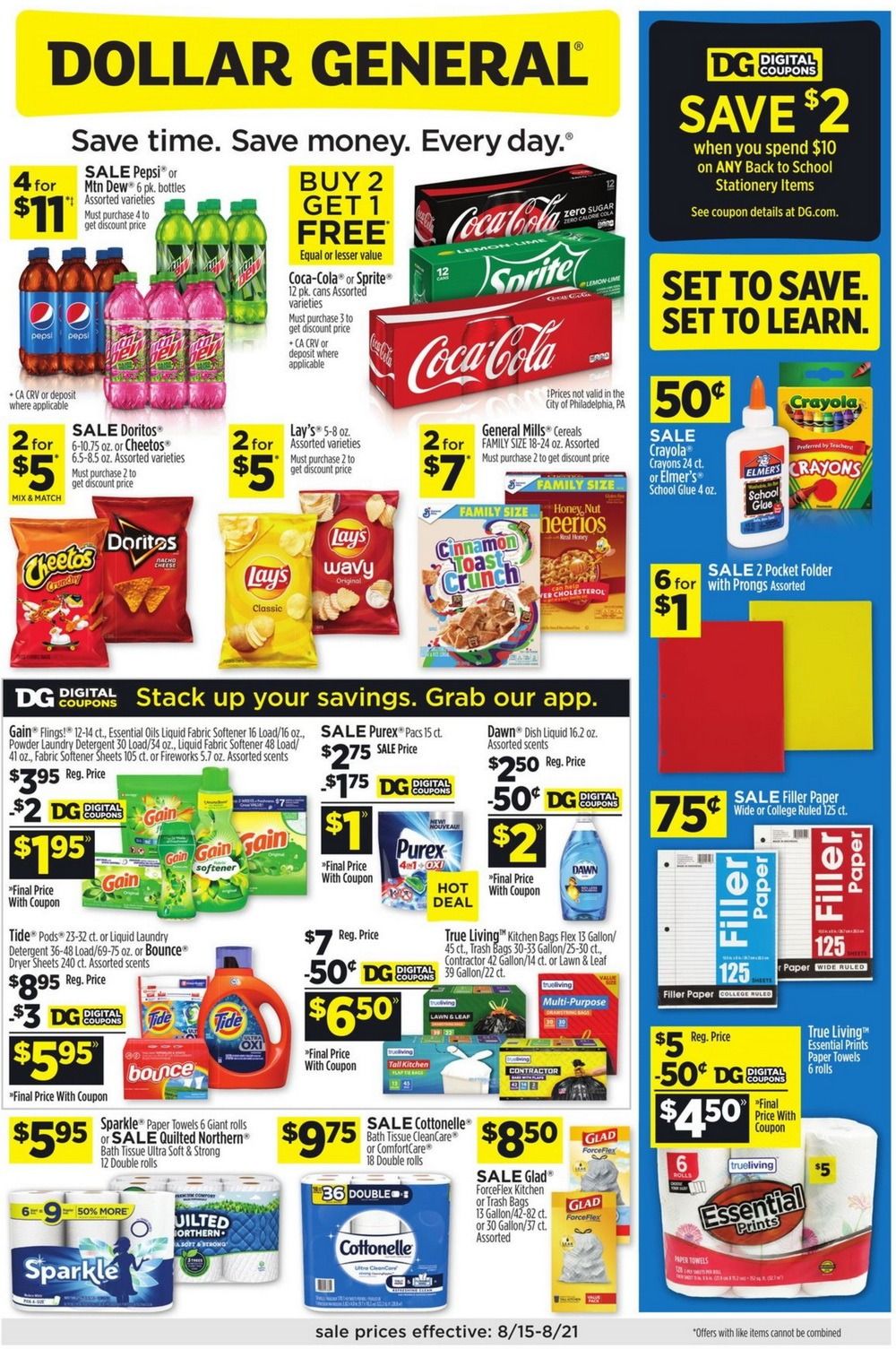 Dollar General Weekly Ad Aug 15 – Aug 21, 2021 - Part 3
