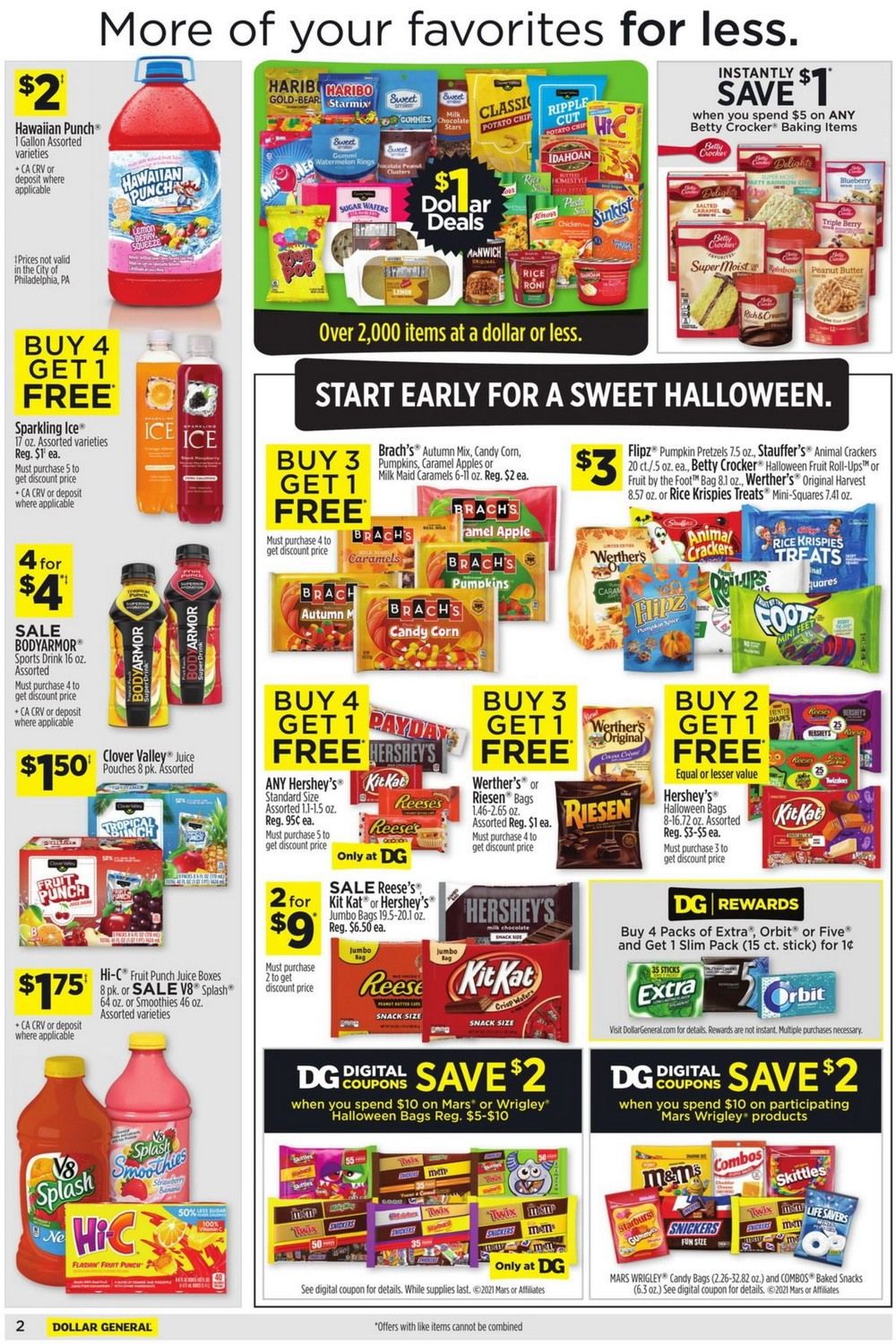 Dollar General Weekly Ad Aug 15 – Aug 21, 2021