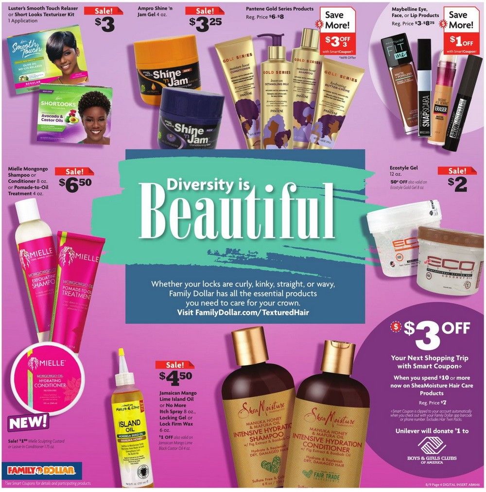 Family Dollar Weekly Ad Aug 09 – Aug 14, 2021
