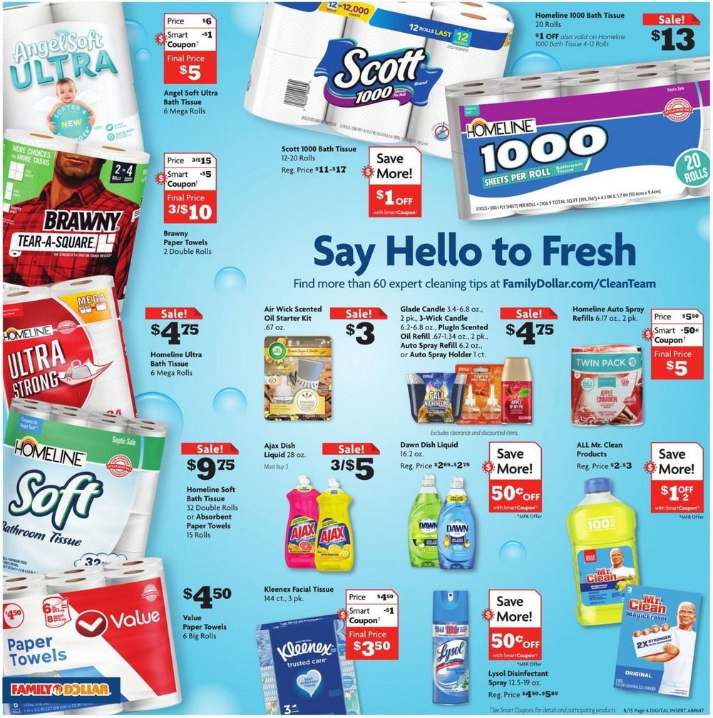 Family Dollar Weekly Ad Aug 15 – Aug 21, 2021