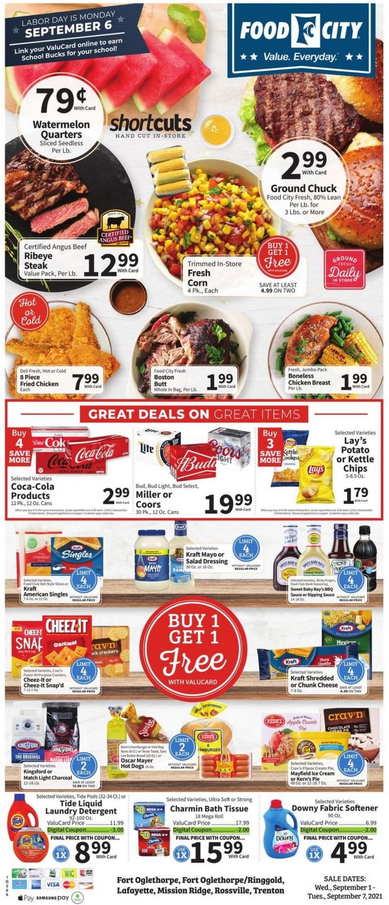 Food City Weekly Ad Sep 01 – Sep 07, 2021