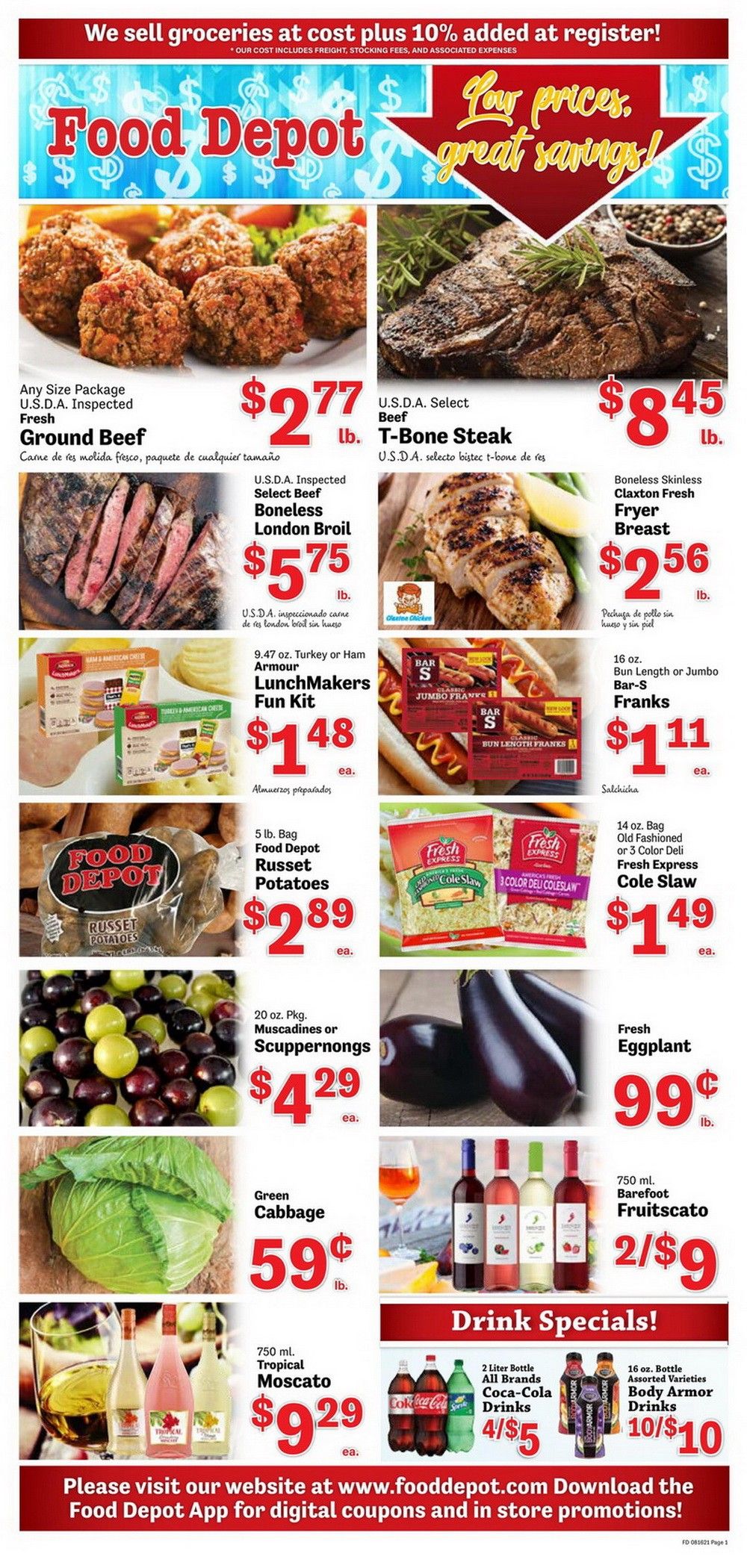 Food Depot Weekly Ad Aug 16 – Aug 22, 2021