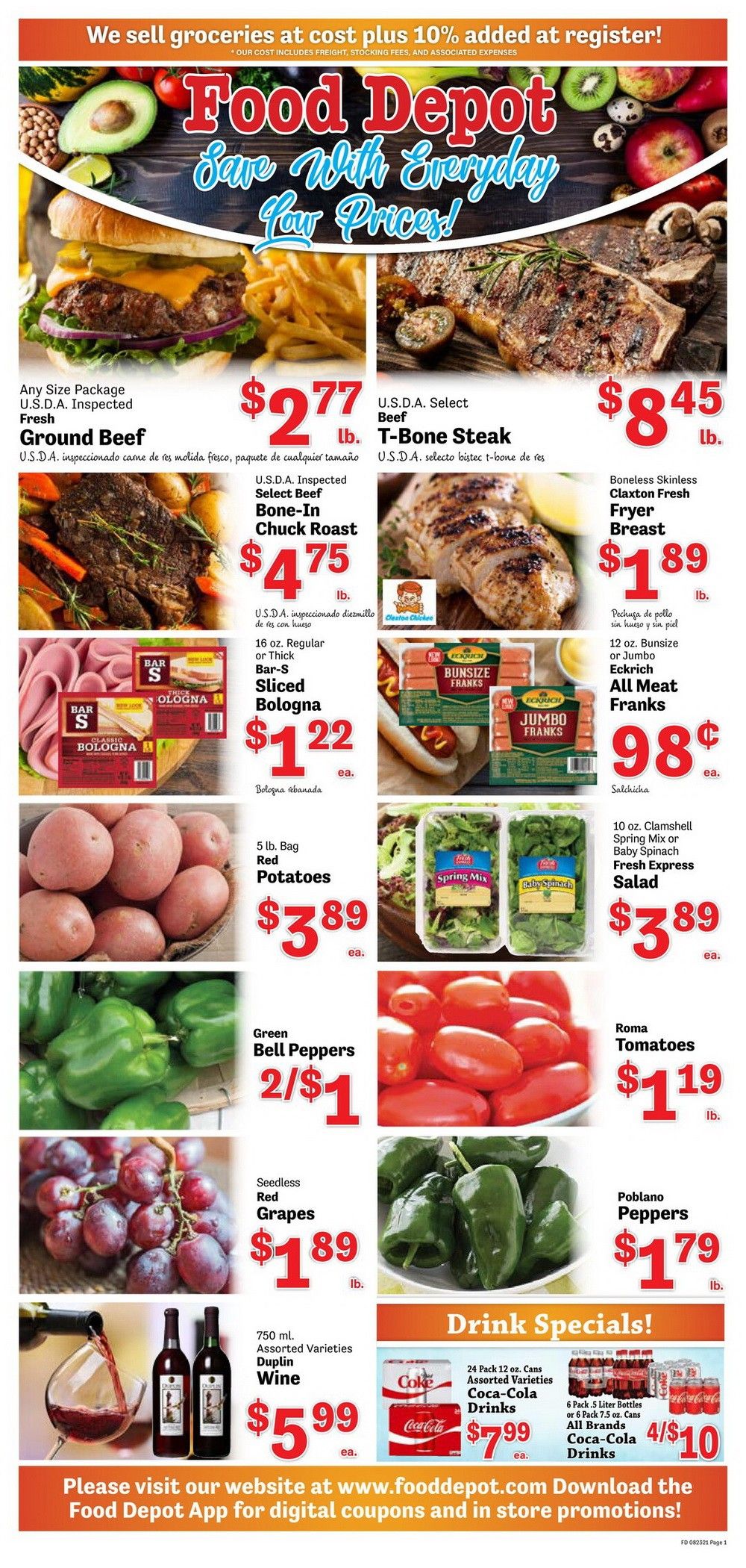Food Depot Weekly Ad Aug 23 – Aug 29, 2021