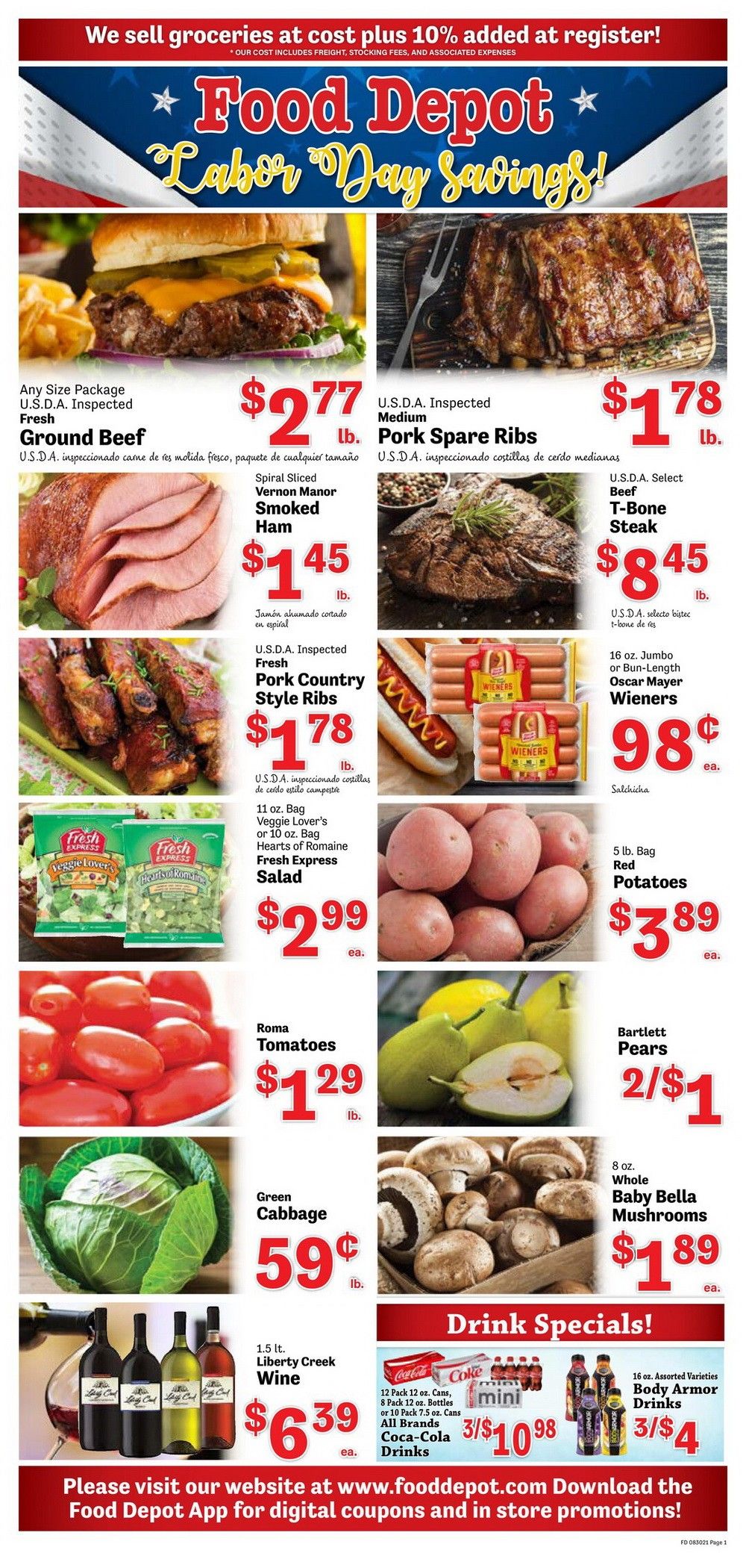 Food Depot Weekly Ad Aug 30 – Sep 05, 2021