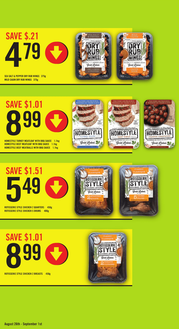 FreshCo Weekly Ad Aug 26 – Sep 01, 2021