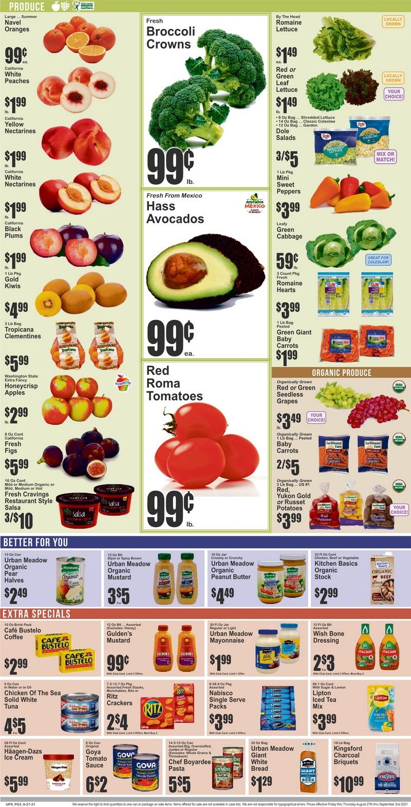 Key Food Weekly Ad Aug 27 – Sep 02, 2021