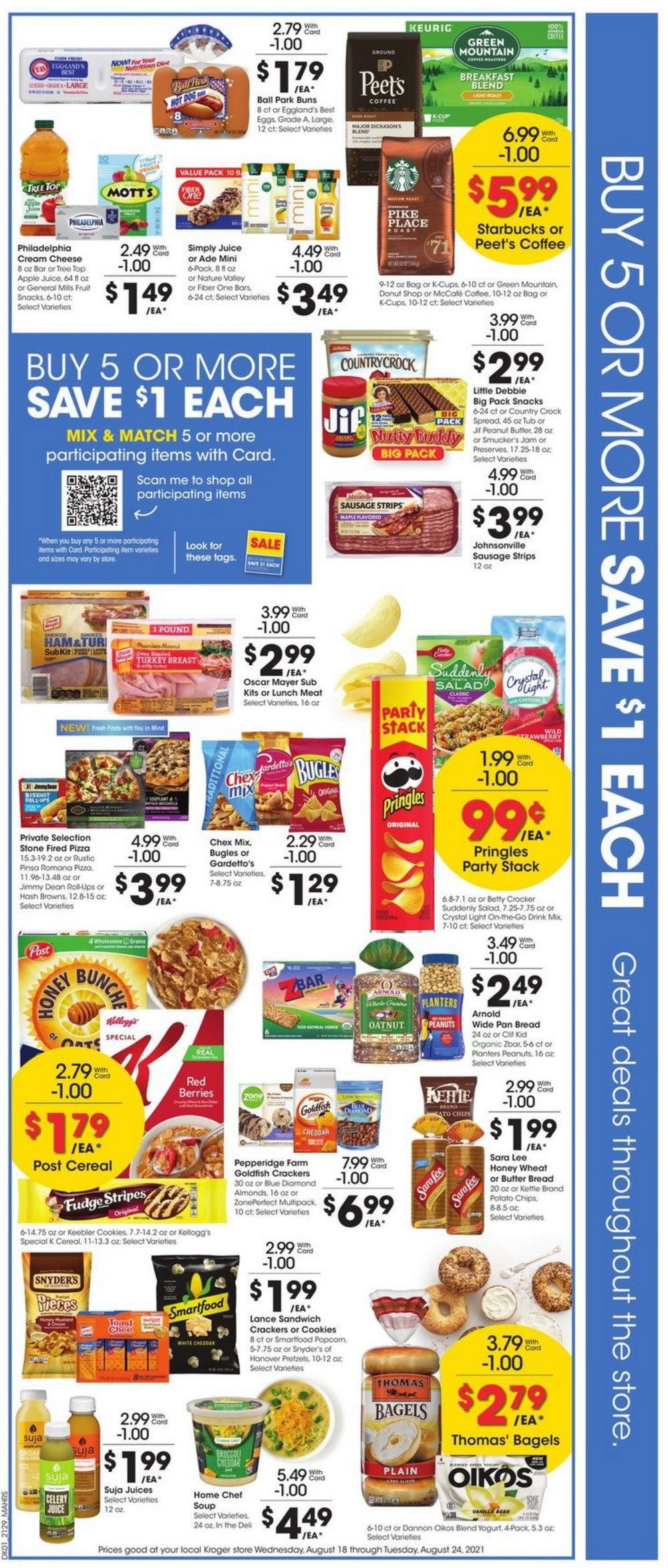 Kroger Weekly Ad Aug 18 – Aug 24, 2021