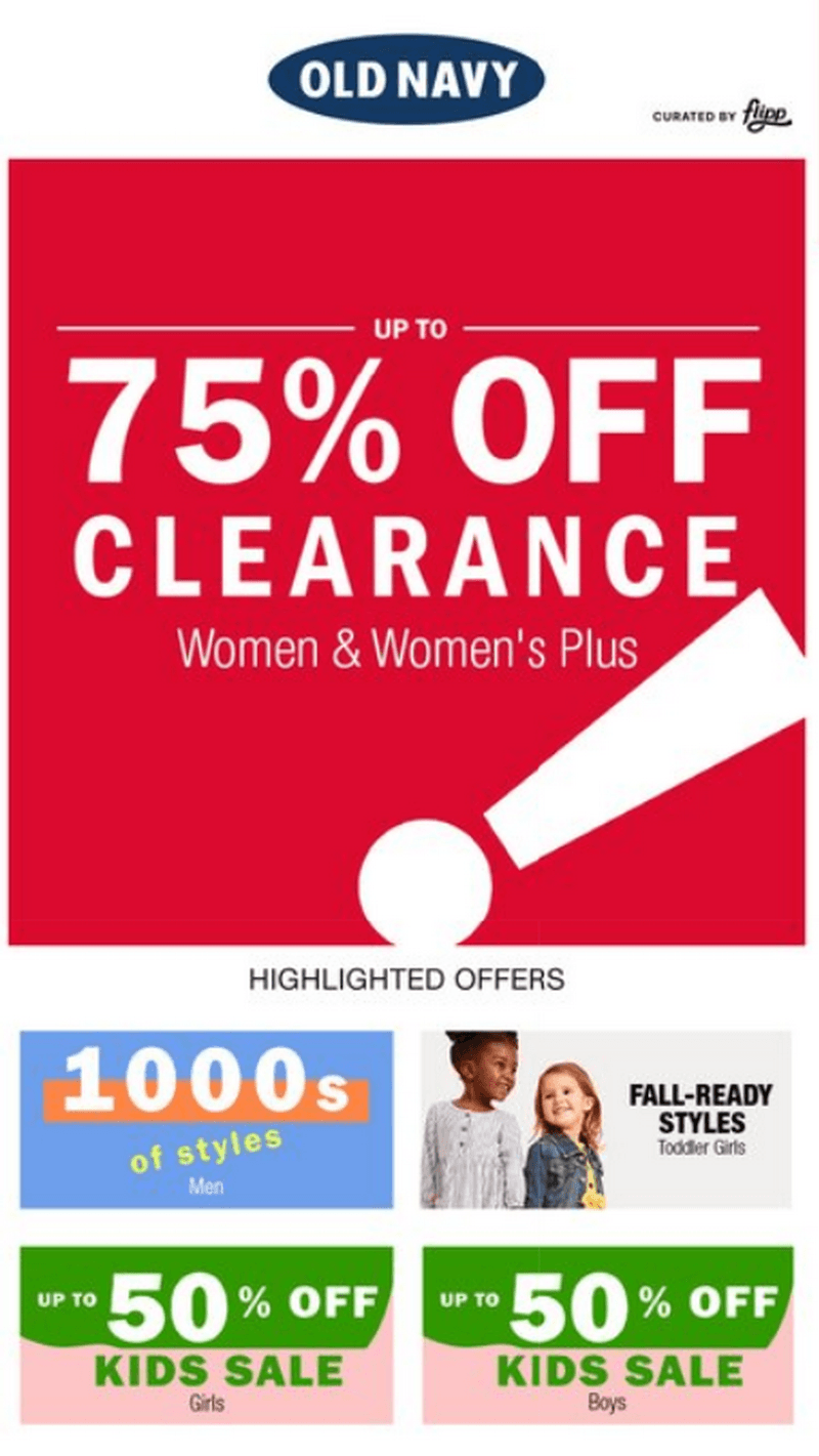 Old Navy Weekly Ad Aug 16 – Aug 23, 2021
