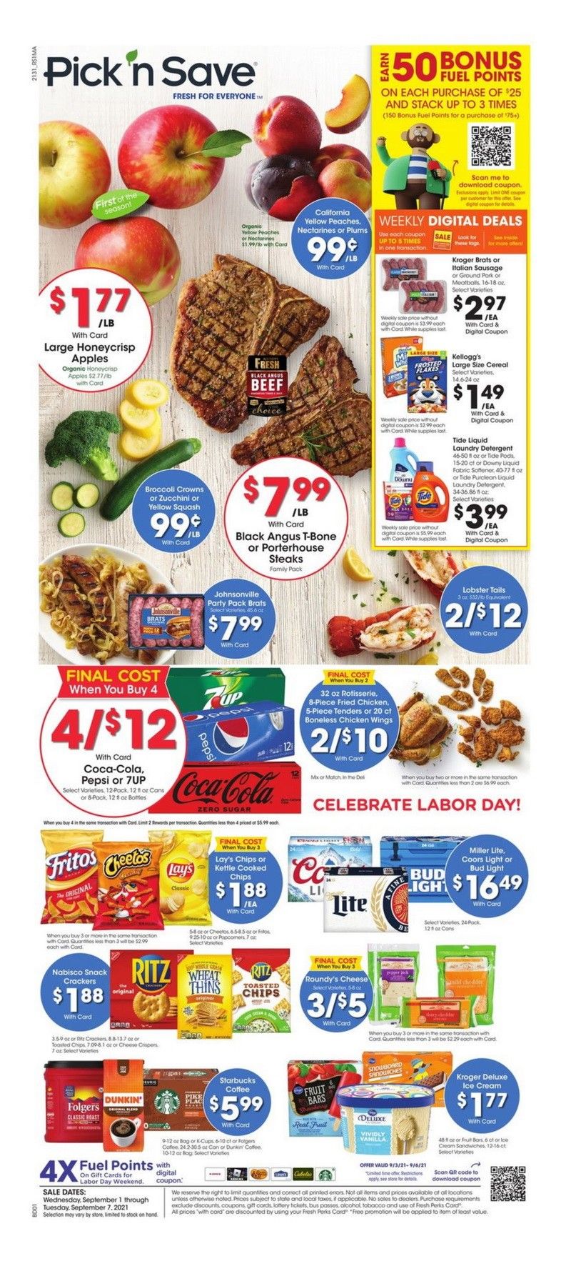 Pick 'n Save Weekly Ad Sep 01 – Sep 07, 2021