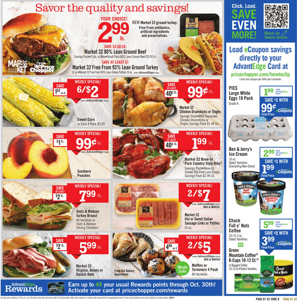 Price Chopper Weekly Ad Aug 22 – Aug 28, 2021