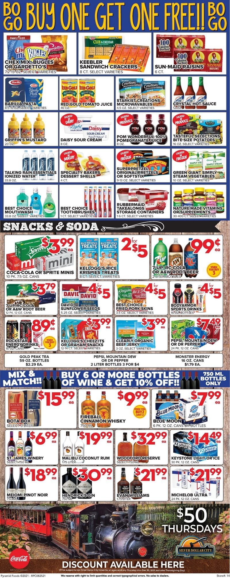Price Cutter Weekly Ad Aug 25 – Aug 31, 2021