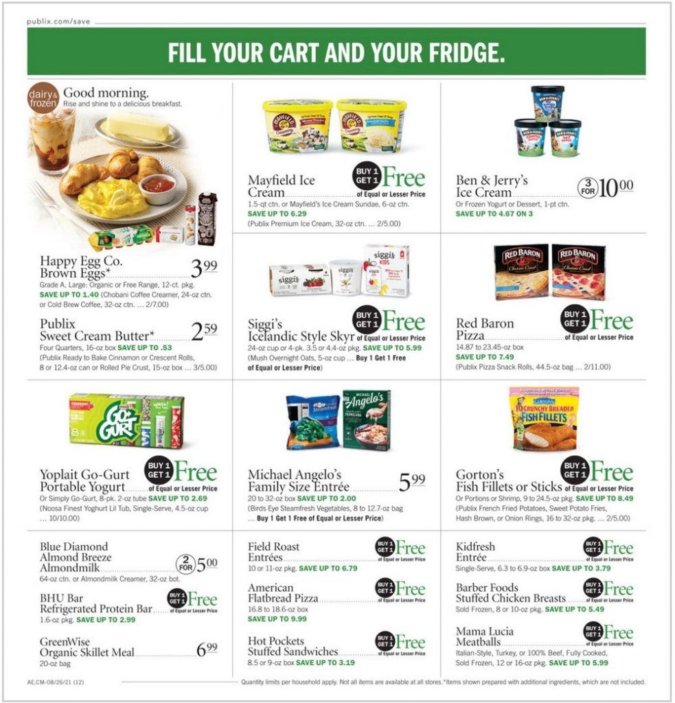 Publix Weekly Ad Aug 25 – Aug 31, 2021