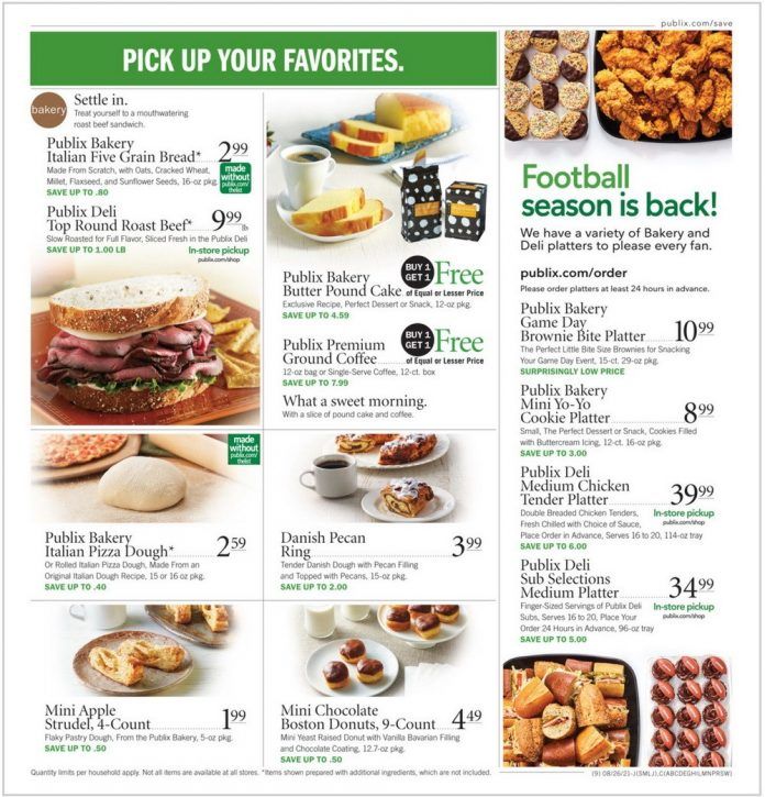 Publix Weekly Ad Aug 25 – Aug 31, 2021