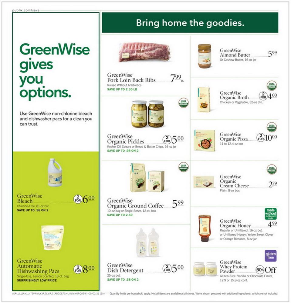 Publix Weekly Ad Sep 01 – Sep 07, 2021