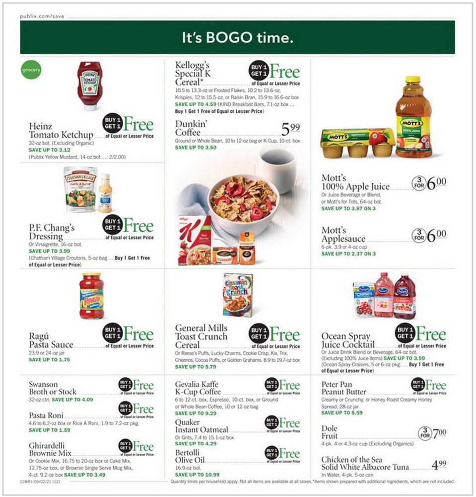 Publix Weekly Ad Sep 01 – Sep 07, 2021