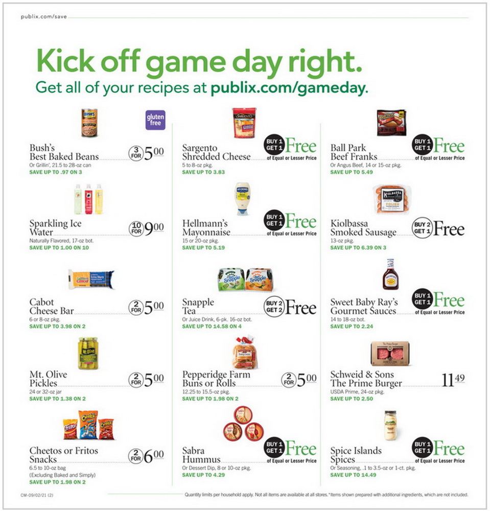 Publix Weekly Ad Sep 01 – Sep 07, 2021