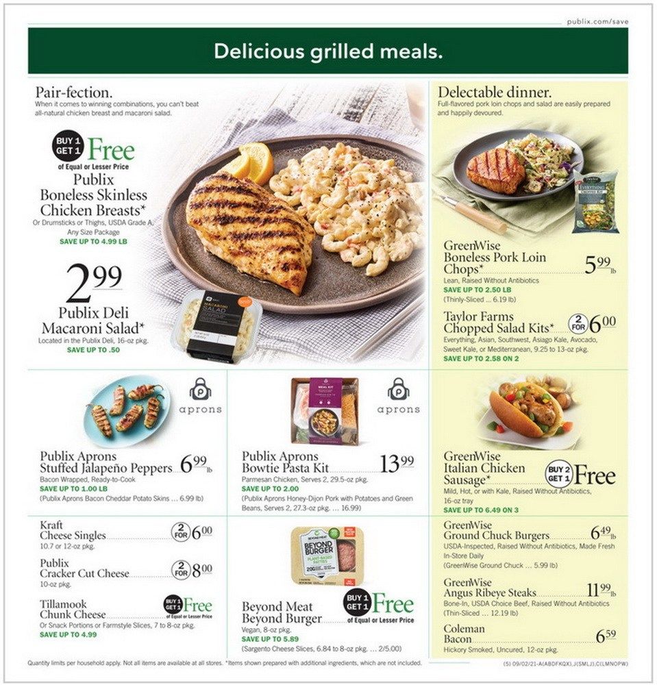 Publix Weekly Ad Sep 01 – Sep 07, 2021