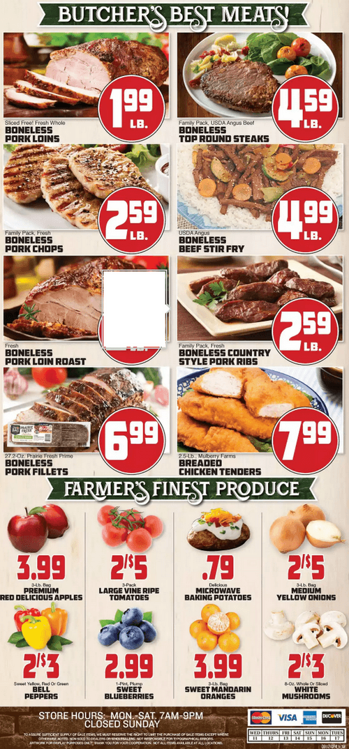 Quality Foods Weekly Ad Aug 11 – Aug 17, 2021