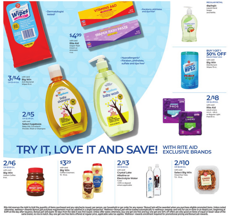 Rite Aid Weekly Ad Aug 15 – Aug 21, 2021
