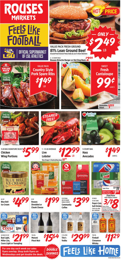 Rouses Weekly Ad Sep 01 – Sep 08, 2021