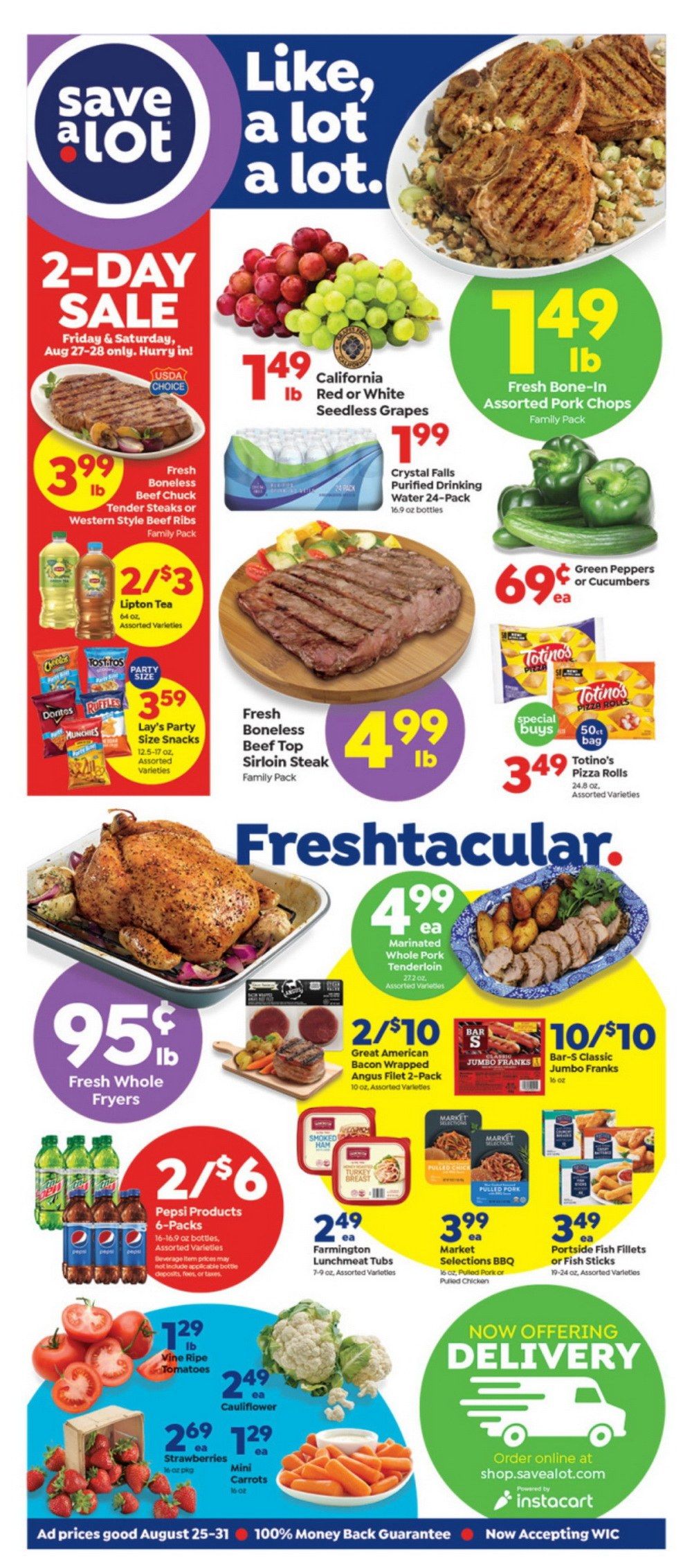 Save A Lot Weekly Ad Aug 25 – Aug 31, 2021
