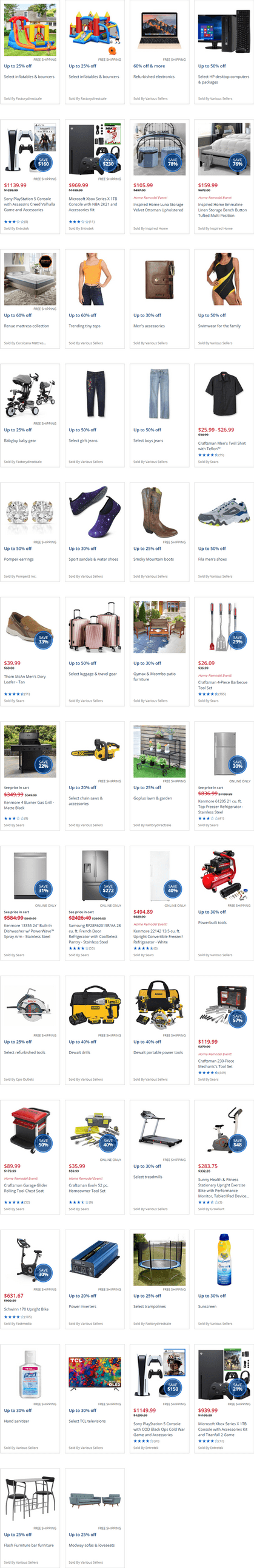 Sears Weekly Ad Aug 13 – Aug 19, 2021