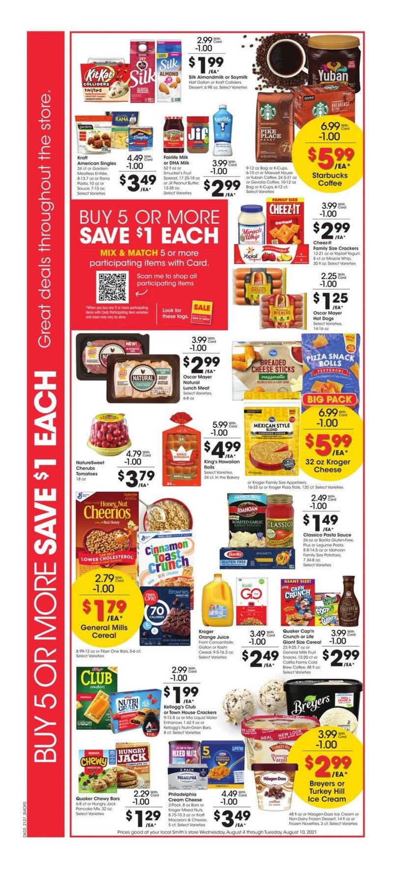 Smith's Food and Drug Weekly Ad Aug 04 – Aug 10, 2021