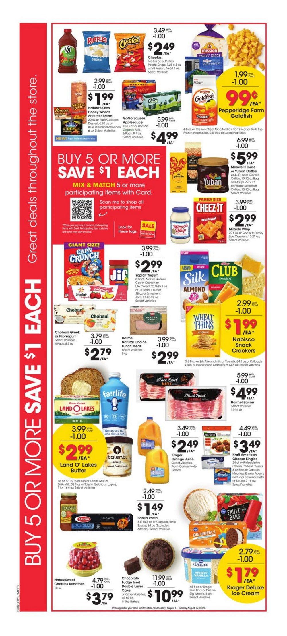 Smith's Food and Drug Weekly Ad Aug 11 – Aug 17, 2021