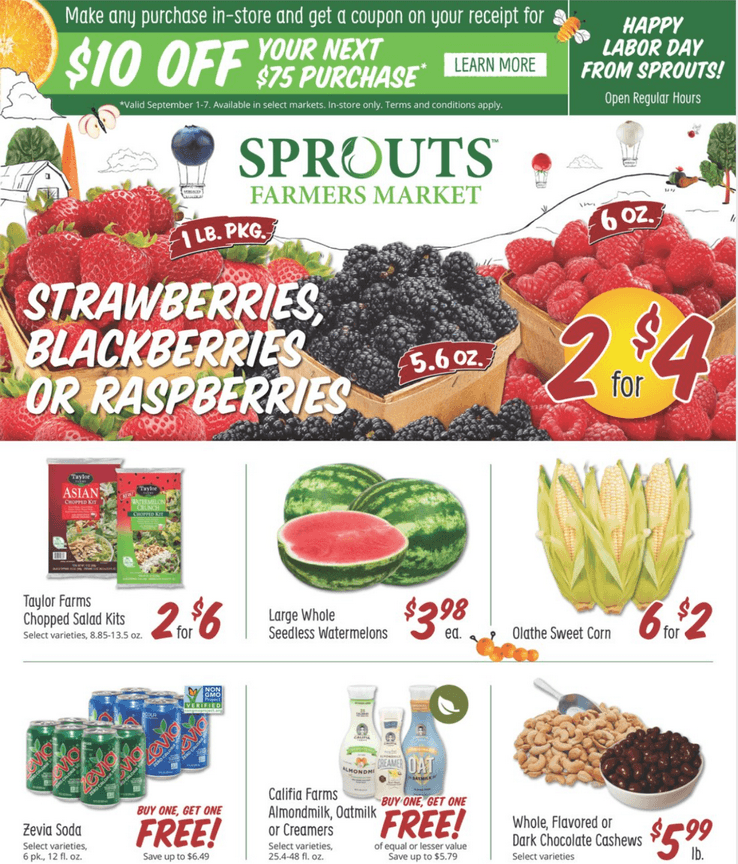 Sprouts Weekly Ad Sep 01 – Sep 07, 2021