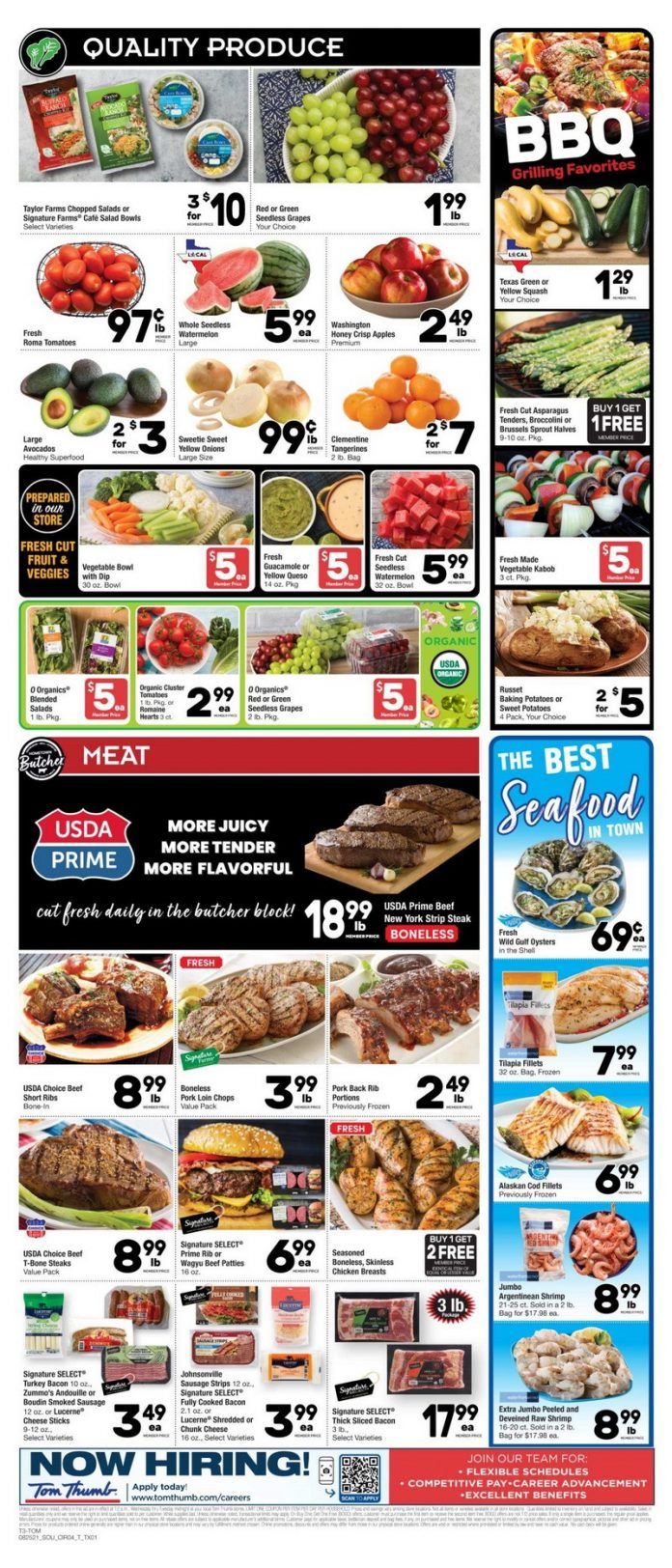Tom Thumb Weekly Ad Aug 25 – Aug 31, 2021