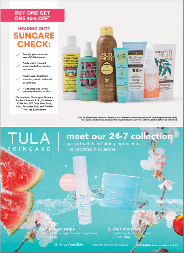 Ulta Beauty Weekly Ad Aug 01 – Aug 21, 2021