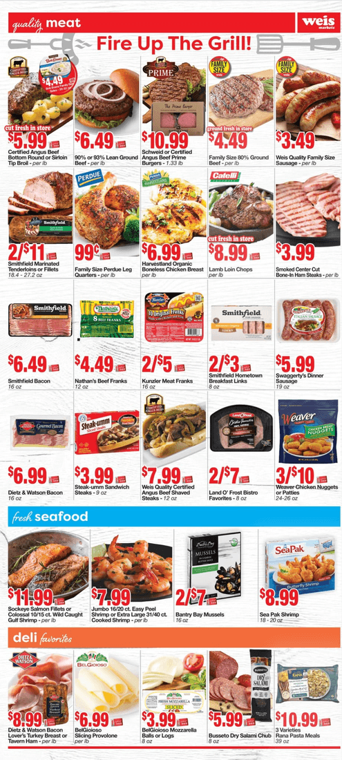 Weis Markets Weekly Ad Aug 12 – Aug 19, 2021