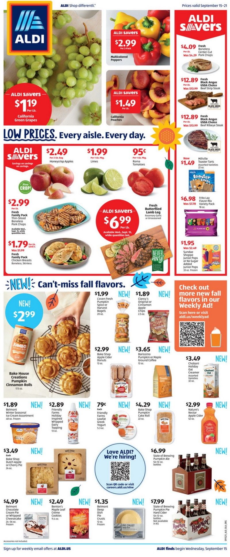 ALDI Weekly Ad Sep 15 – Sep 21, 2021