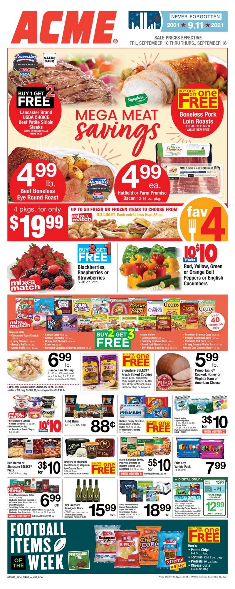 Acme Weekly Ad Sep 10 – Sep 16, 2021