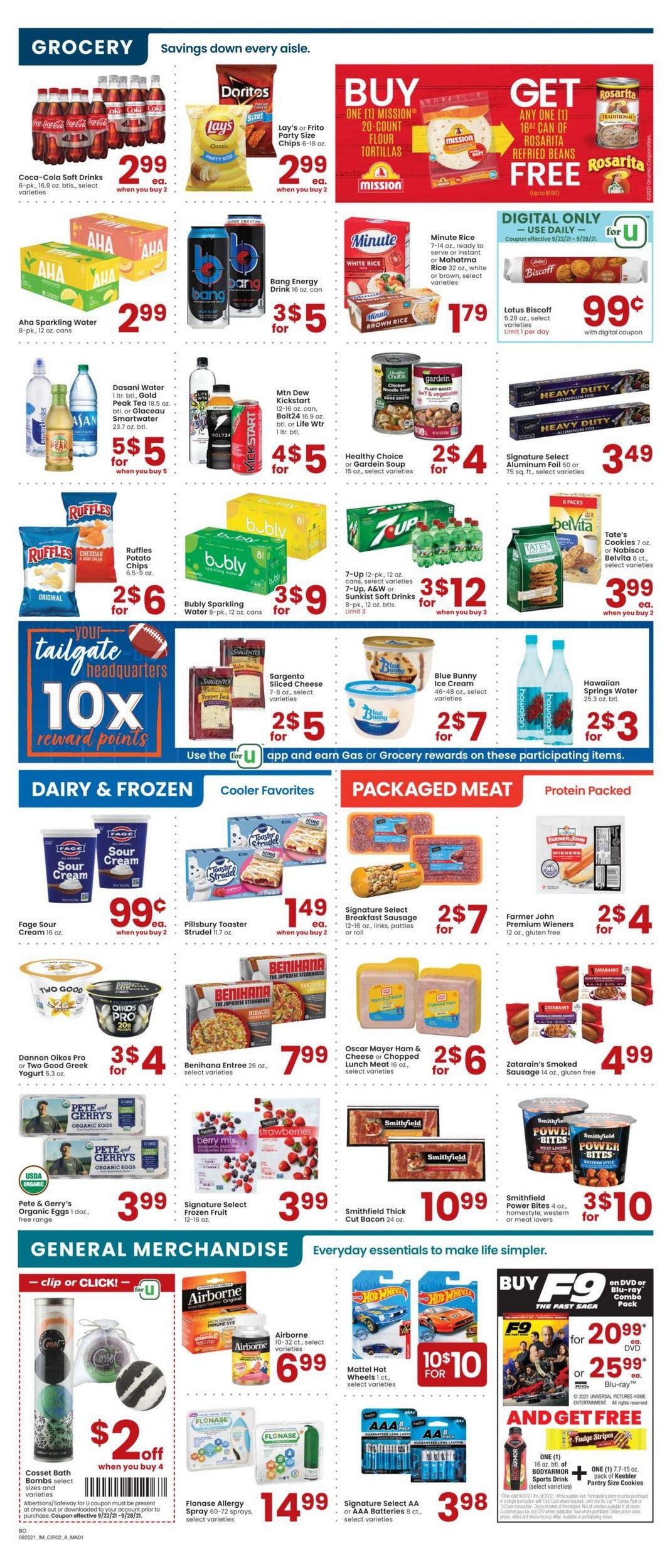 Albertsons Weekly Ad Sep 22 – Sep 28, 2021