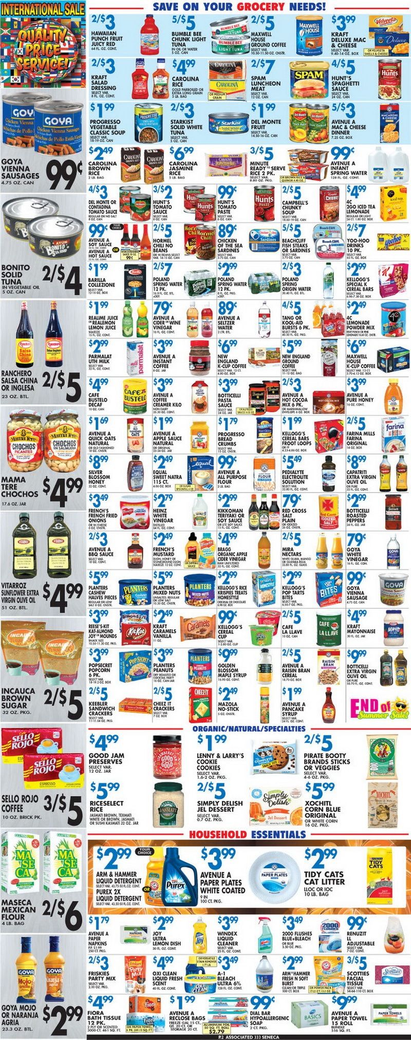 Associated Supermarkets Weekly Ad Sep 17 – Sep 23, 2021