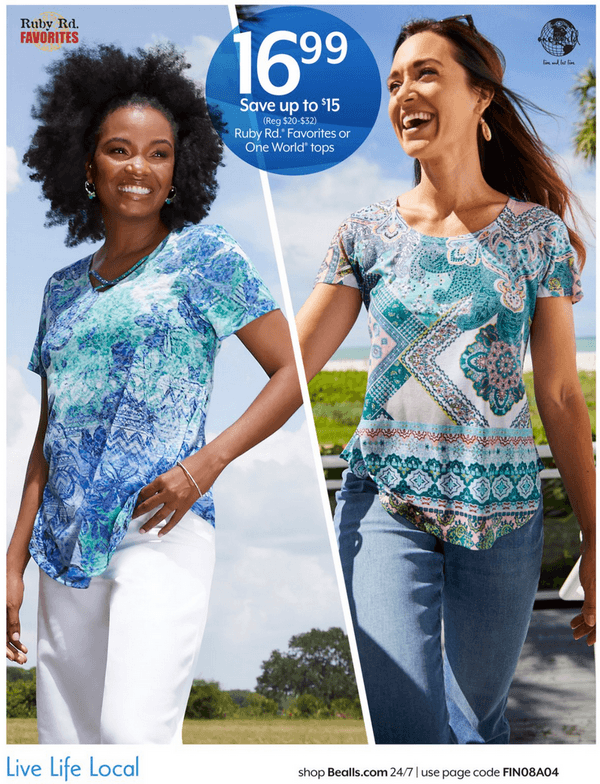 Bealls Weekly Ad Sep 22 – Sep 28, 2021