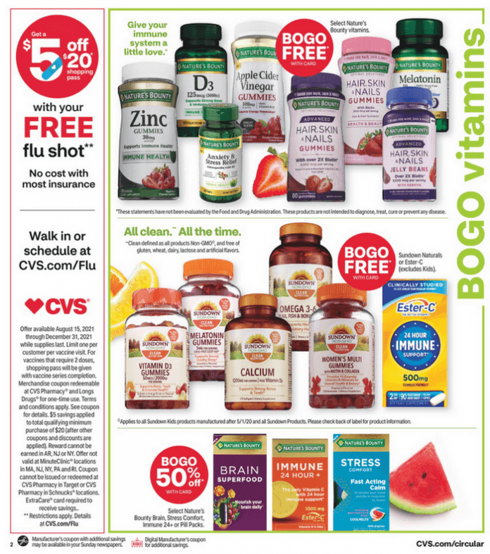 CVS Weekly Ad Sep 12 – Sep 18, 2021