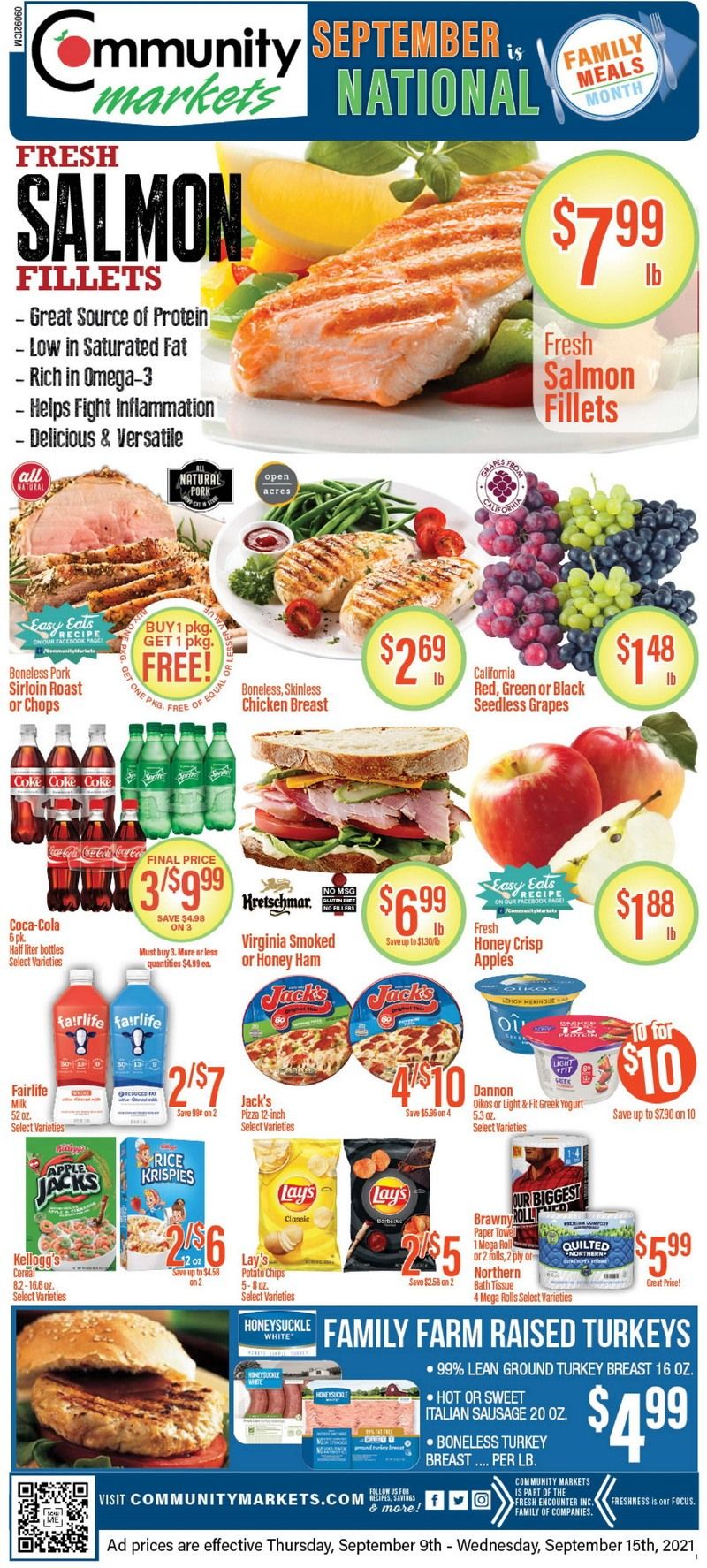Community Markets Weekly Ad Sep 09 – Sep 15, 2021