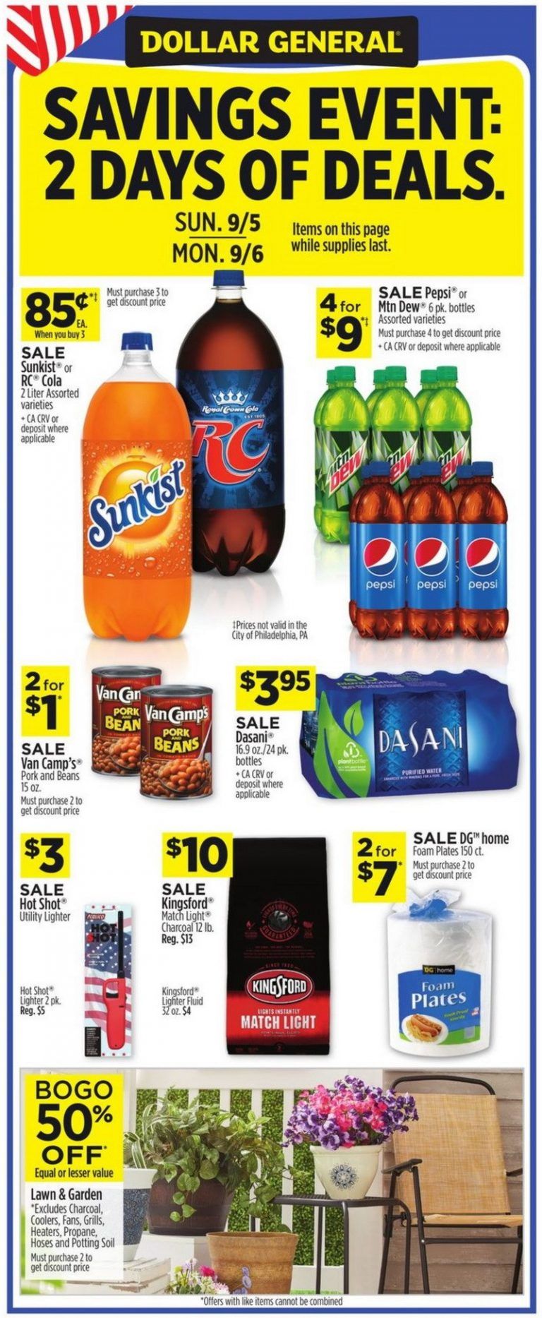 Dollar General Weekly Ad Sep 05 – Sep 11, 2021