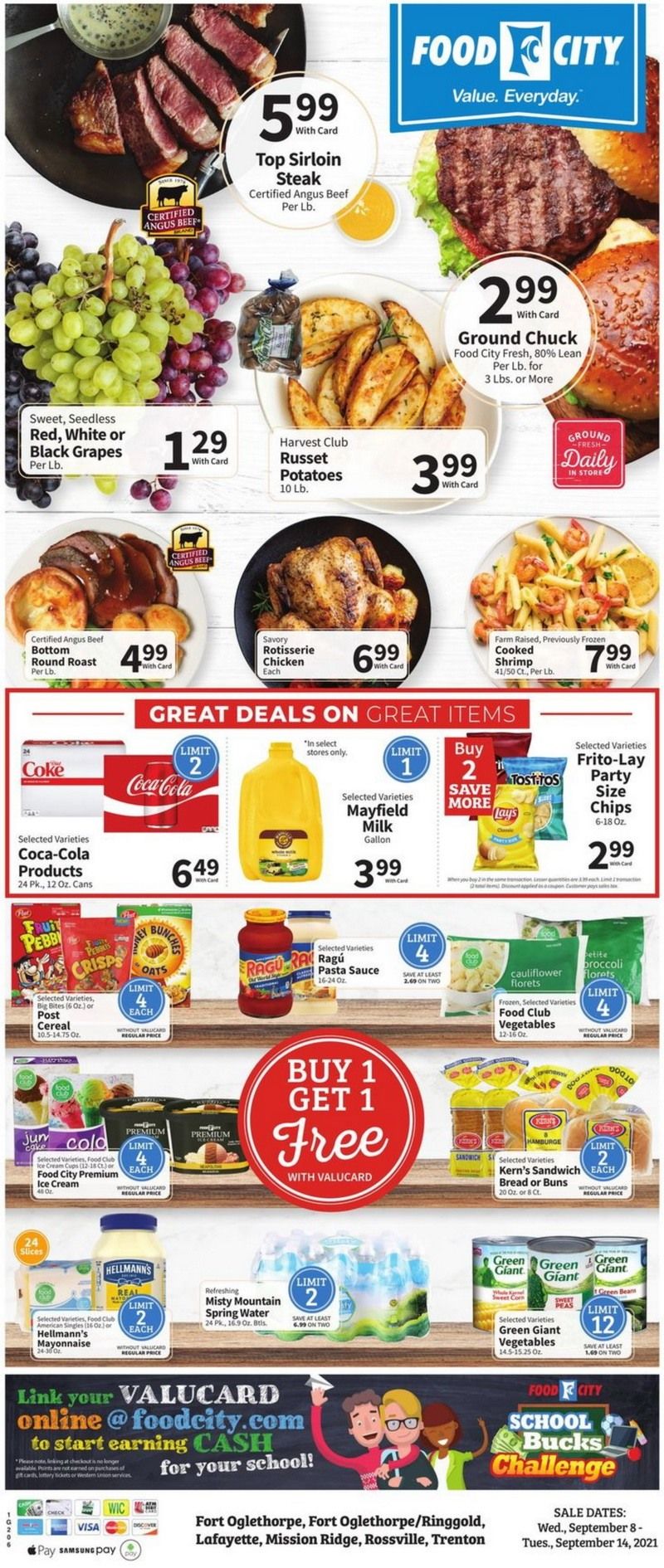 Food City Weekly Ad Sep 08 – Sep 14, 2021