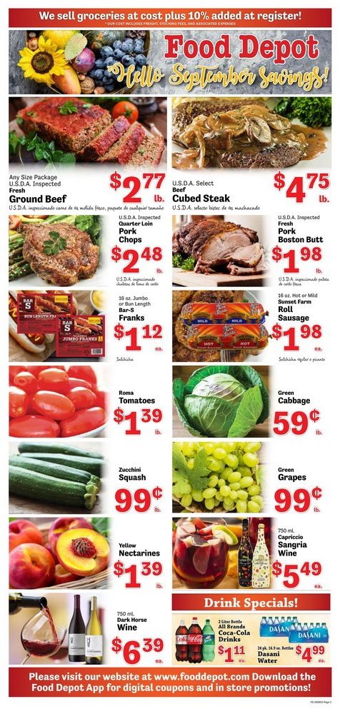 Food Depot Weekly Ad Sep 06 – Sep 12, 2021