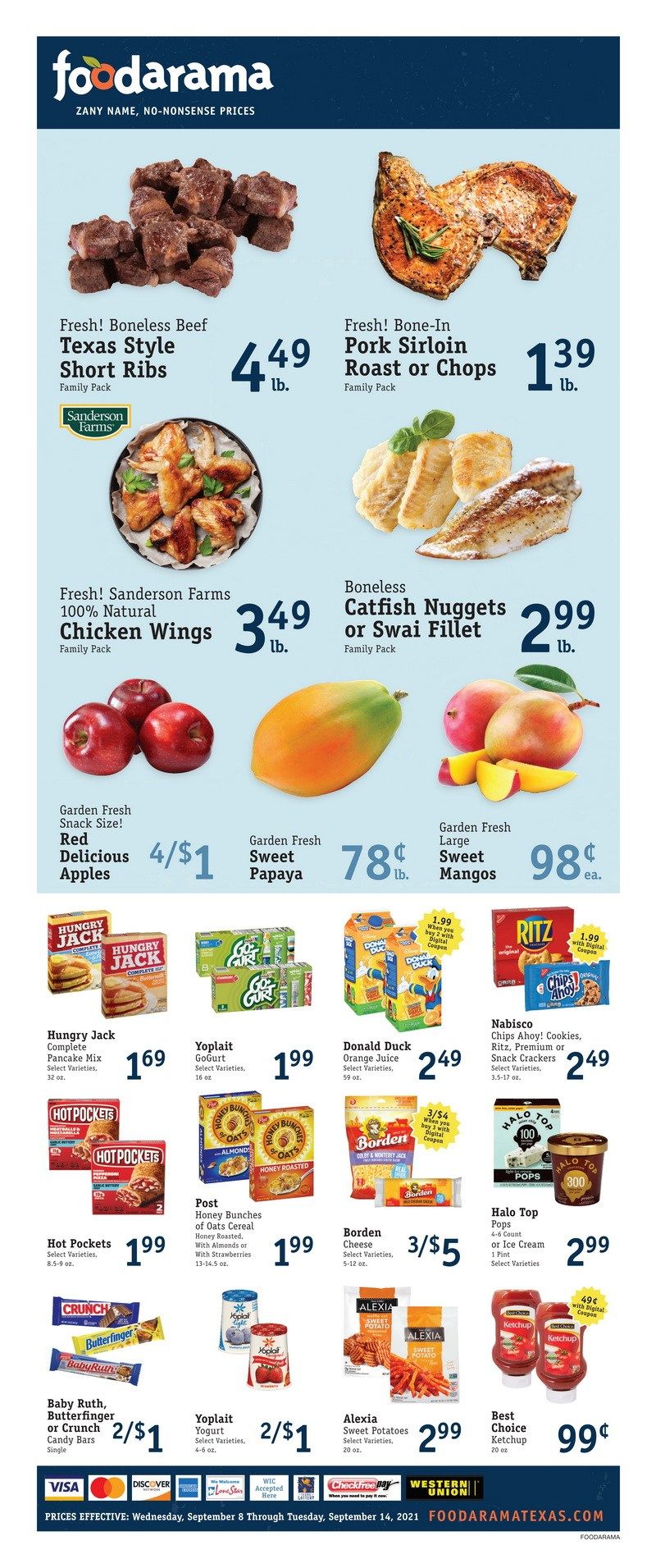 Foodarama Weekly Ad Sep 08 – Sep 14, 2021
