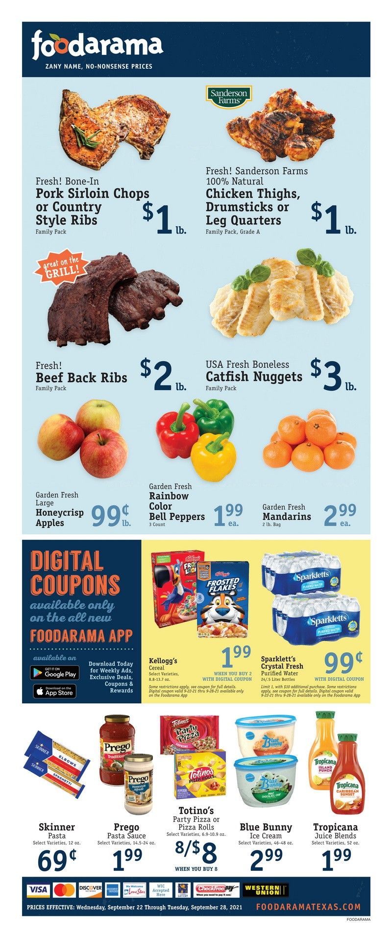 Foodarama Weekly Ad Sep 22 – Sep 28, 2021