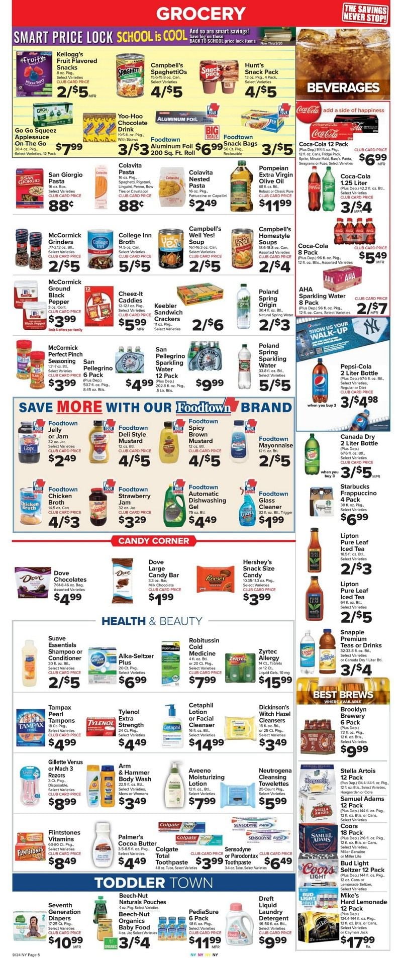 Foodtown Weekly Ad Sep 24 – Sep 30, 2021