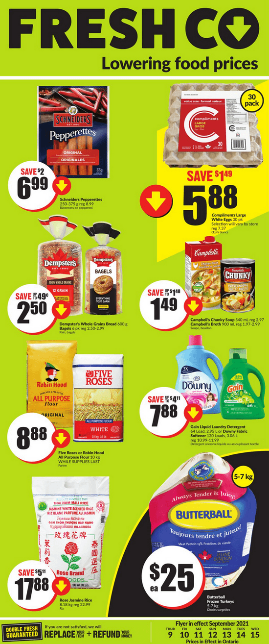 FreshCo Weekly Ad Sep 09 – Sep 15, 2021