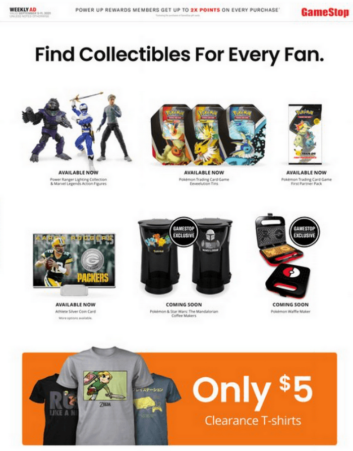 GameStop Weekly Ad Sep 05 – Sep 11, 2021