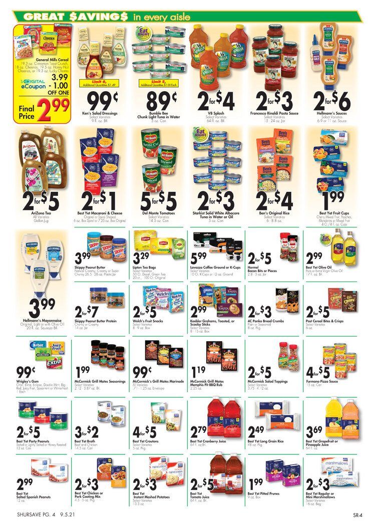 Gerrity's Supermarkets Weekly Ad Sep 05 – Sep 11, 2021