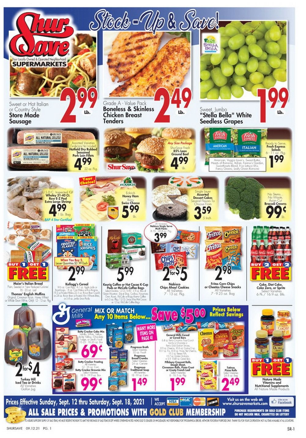 Gerrity's Supermarkets Weekly Ad Sep 12 – Sep 18, 2021