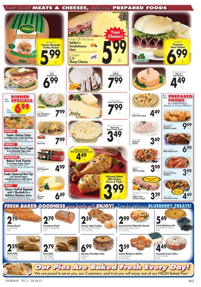 Gerrity's Supermarkets Weekly Ad Sep 26 – Oct 02, 2021